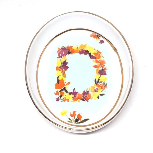 Anthropologie | Accents | Anthropologie Kiana Mosley Monogram Letter D ...
